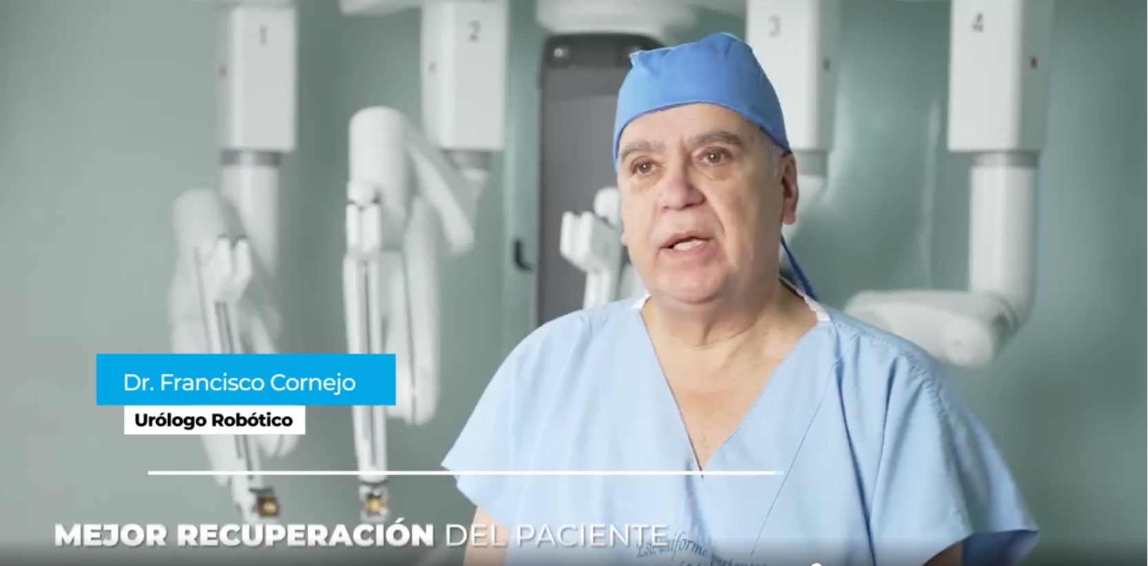 Cirugía Robótica de Próstata | Dr. Francisco Cornejo